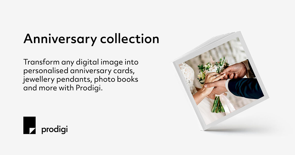 Personalised Anniversary Gifts | Prodigi