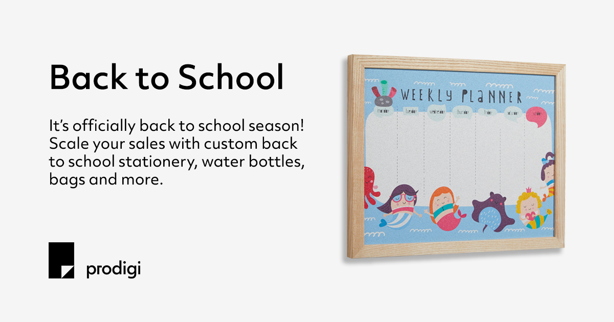 Custom Back to School Supplies | Prodigi
