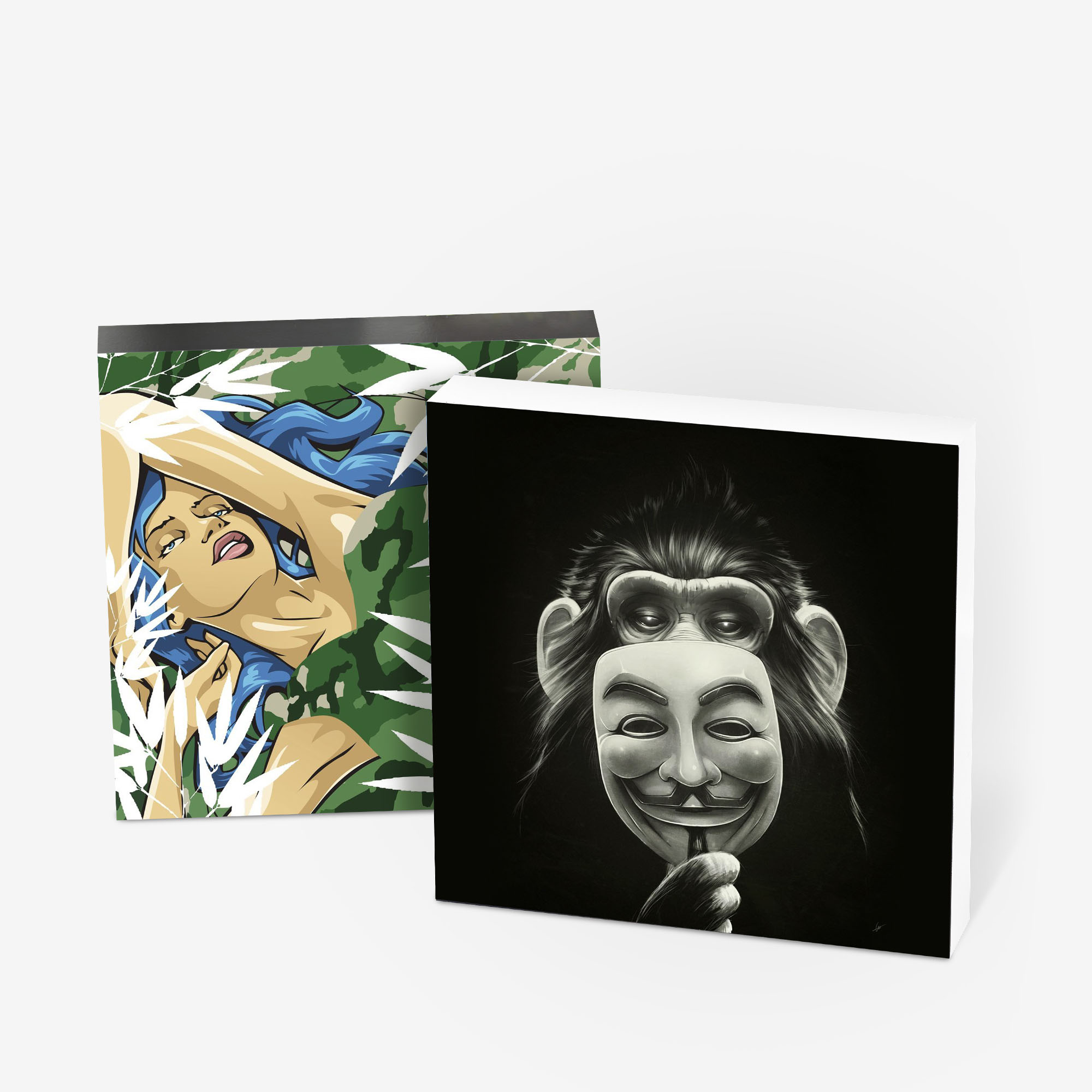 Print on Demand Desktop Block Prints - Print API, Dropshipping